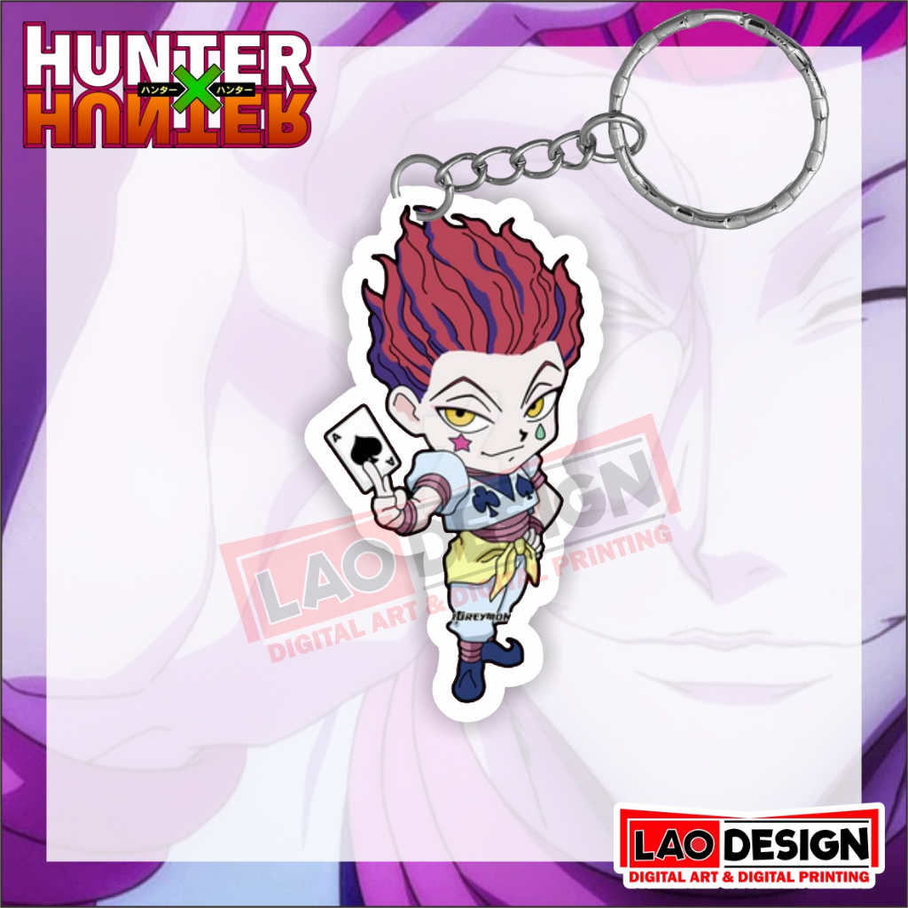 Jual Gantungan Kunci Hisoka Kurta Hunter X Hunter - Gantungan Kunci ...
