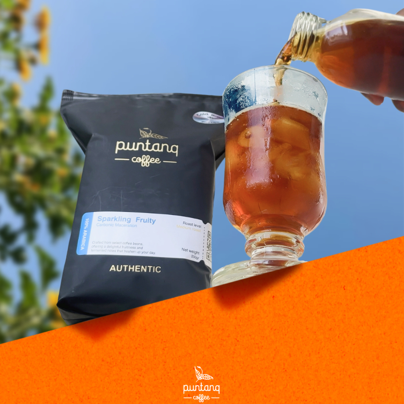 Jual Instant Cold Brew Coffee Puntang Sparkling Fruity | Shopee Indonesia