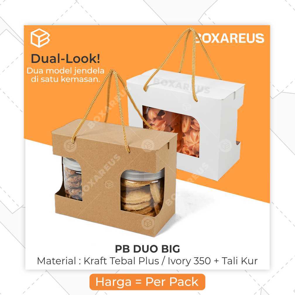 Jual Dus Box Toples Tabung Jar 600 - 800ml Hampers Packaging | PB Duo ...