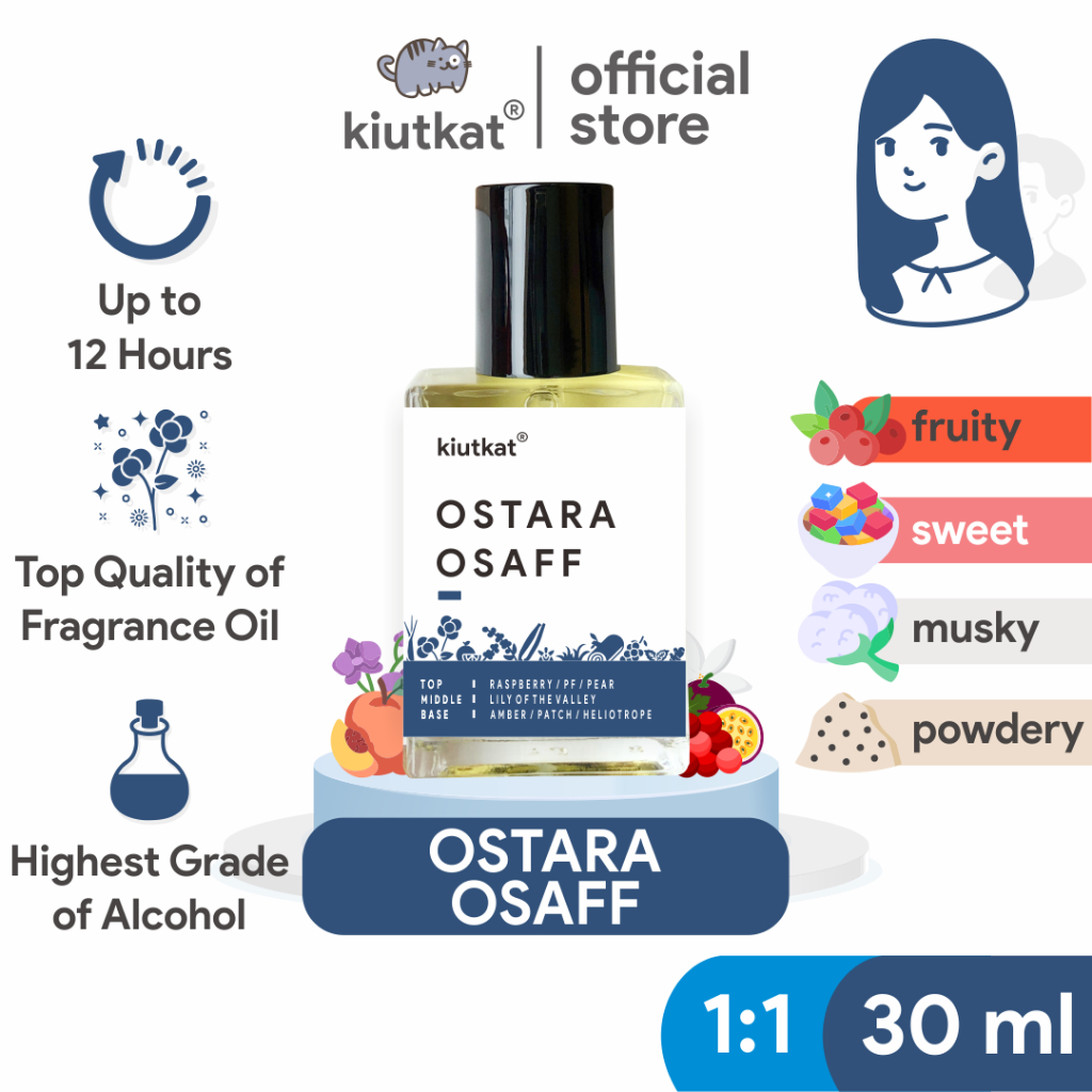 Jual OSTARA OSAFF by KIUTKAT - Parfum Wanita Original Isi 30ml | Searah ...