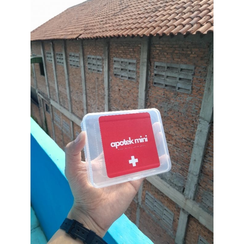 Jual BOX ONLY Emergency Box | Apotek Obat Mini | Kado Apotek Mini ...
