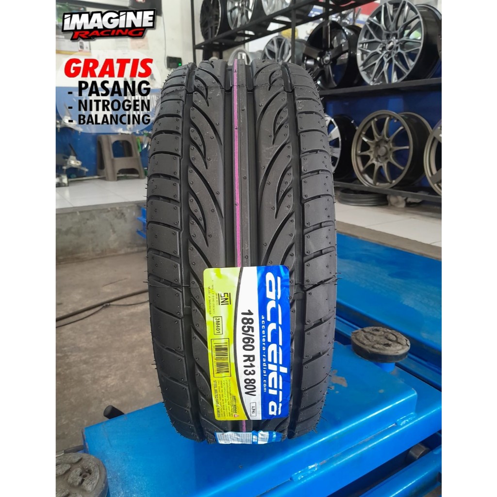 Jual BAN MOBIL TUBLES 185 60 R13 ACCELERA ALPHA MURAH BERKWALITAS COCOK ...