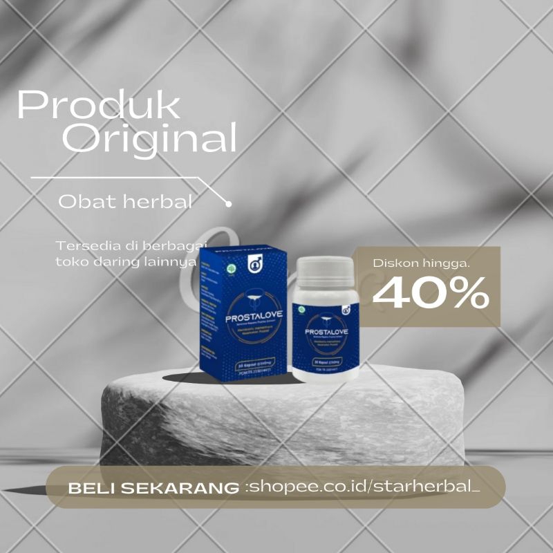 Jual PROSTALOVE OBAT ATASI PROSTAT AMPUH ASLI ORIGINAL BERGARANSI RESMI ...