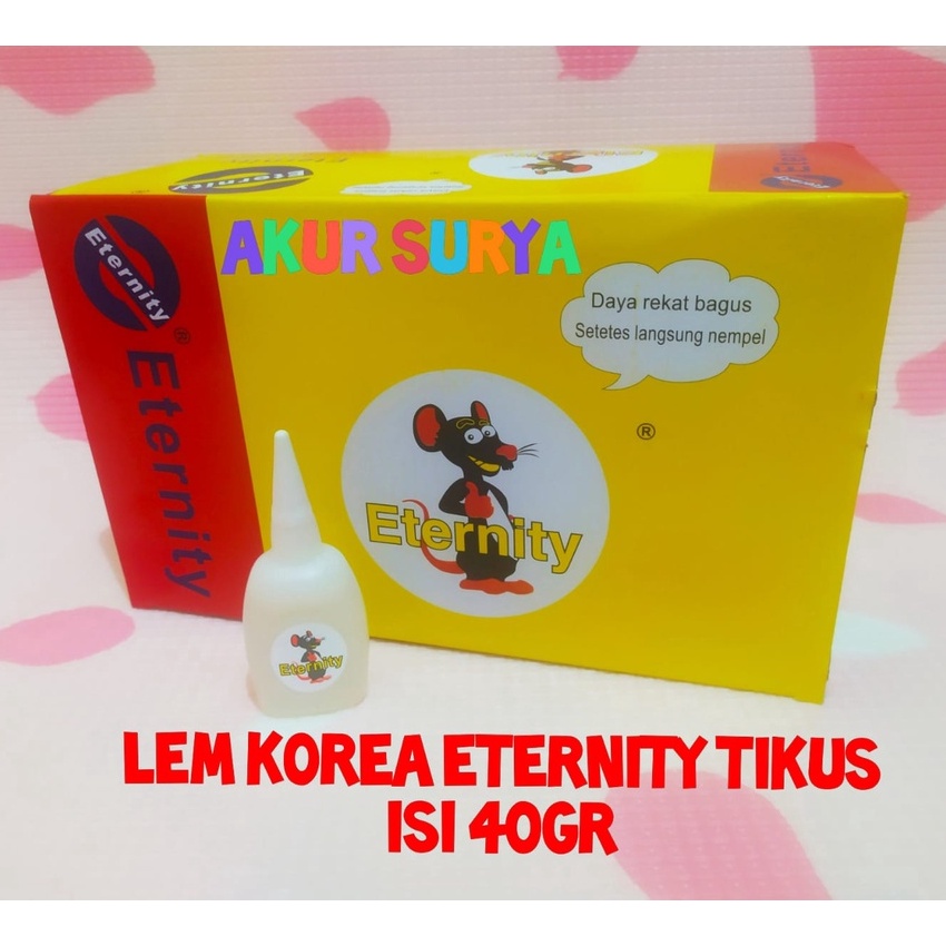 Jual Grosir ISI 2 PCS PAS 1 KILO LEM ETERNITY JUMBO GAMBAR TIKUS DUS ...