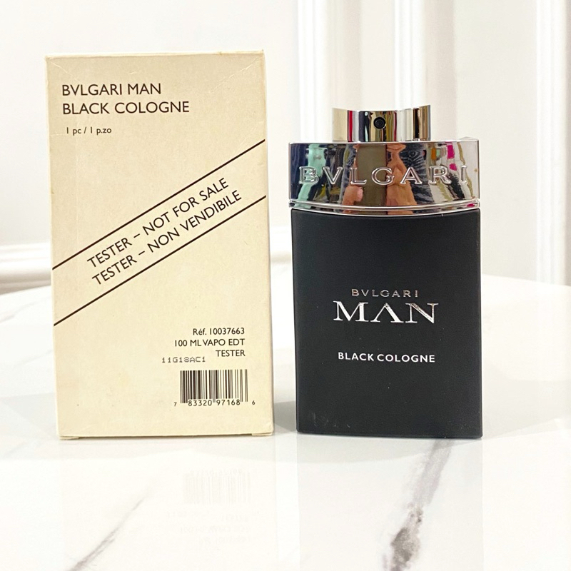 Jual BVLGARI MAN BLACK COLOGNE EDT 100ml | Shopee Indonesia