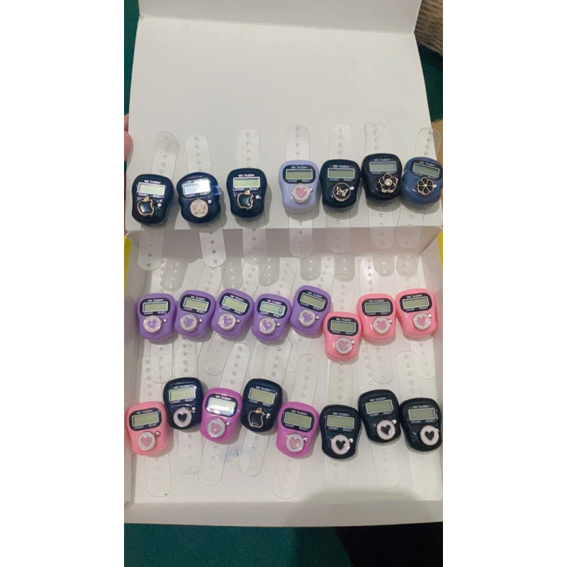 Jual Basic Tasbih Daily Tasbih Digital Non Led Cantik free box mika ...