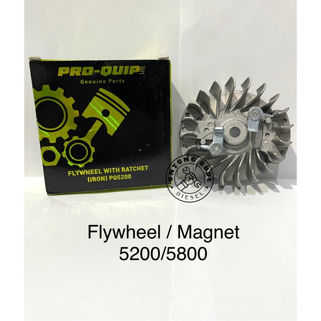 Jual Flywheel Magnet Chainsaw Pawl Besi 5200 5800 ProQuip Kipas Magnit ...