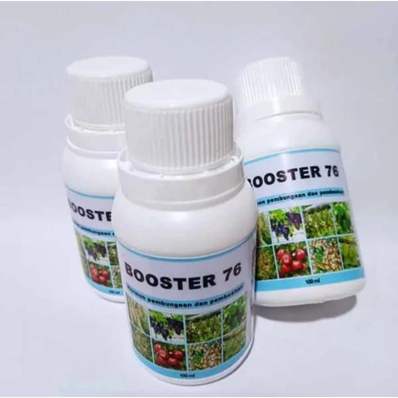 Jual BOOSTER 76 250 ML - Pupuk Organik Cair Penumbuh Pembuahan dan Pembungaan Untuk Segala Jenis ...