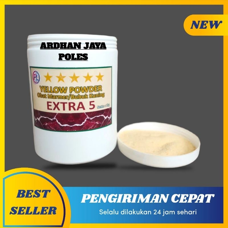 Jual Obat Poles Marmer Granit Yellow Powder Extra 5 - 1kg | Shopee ...
