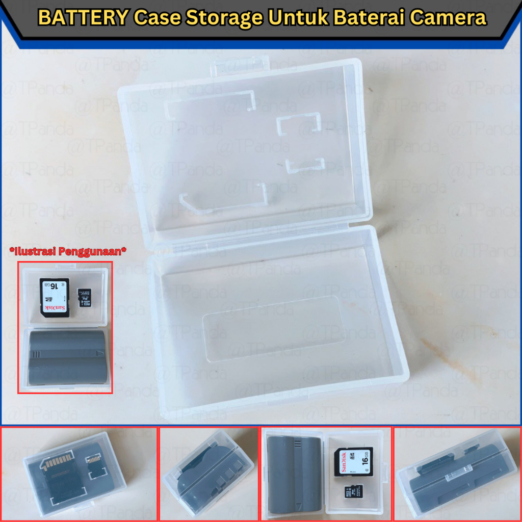 Jual BATTERY CASE Case Camera Kotak Box Untuk Baterai Kamera DSLR ...