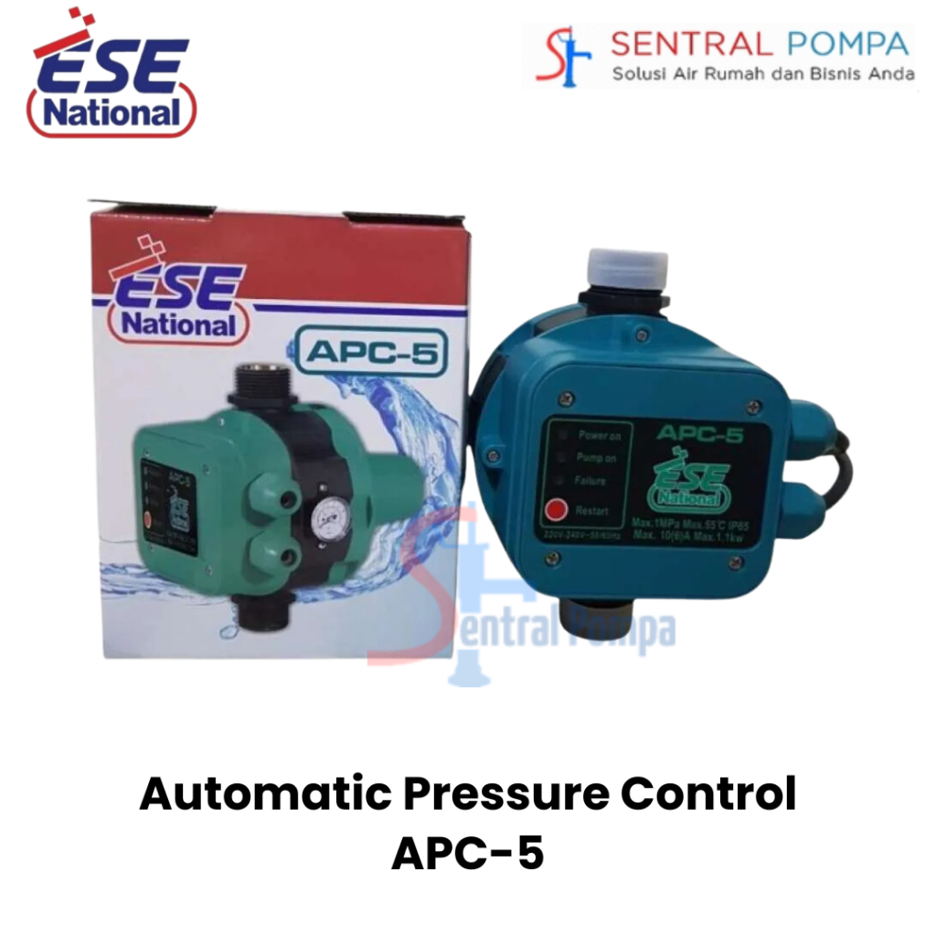 Jual ESE National APC-5 Otomatis Pengatur Tekanan Pompa Air / Automatic ...