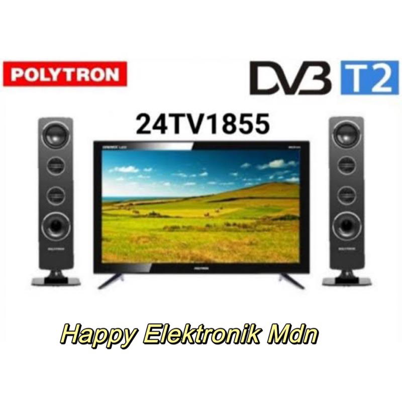 Jual Polytron LED 24 inci Polytron Tower TV Polytrron 24 inch Digital TV Polytron Cinemax ...