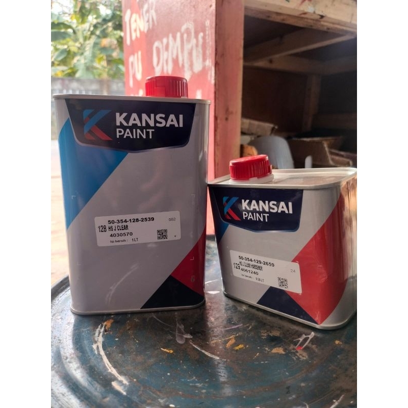 Jual CLEAR PU 2K KANSAI HS 1ltr set | Shopee Indonesia