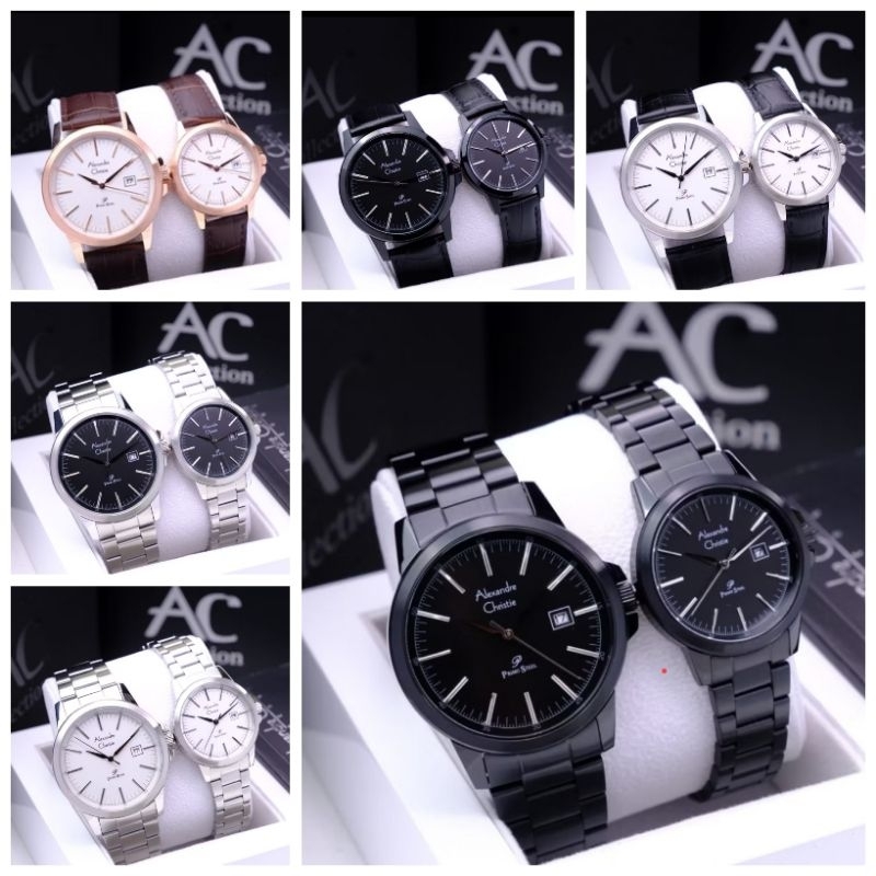Jual Jam Tangan Couple Alexandre Christie Ac 1008 Alexandre Christie ...