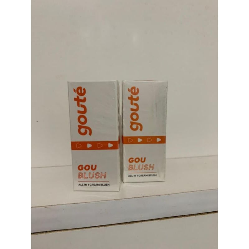 Jual Preloved Goute Gou Blush All in 1 Cream Blush (NEW) | Shopee Indonesia