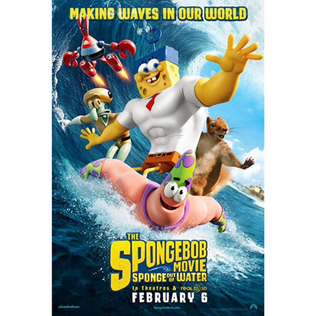 Jual Film Dvd The Spongebob Movie Sponge Out of Water 2015 Teks ...