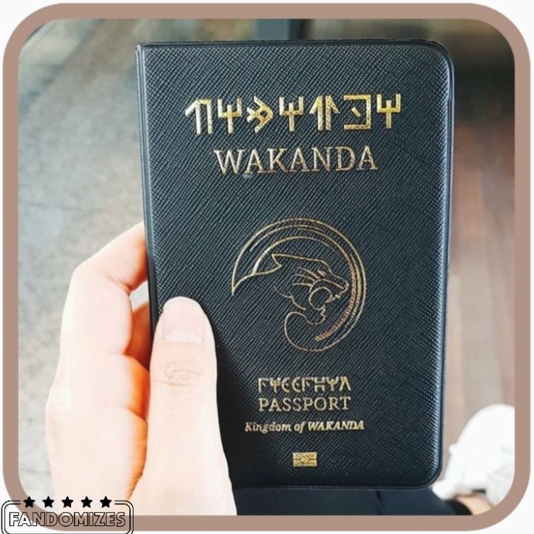 Jual KODE X43G READY STOCK Avengers Wakanda Asgardian Passport Cover ...