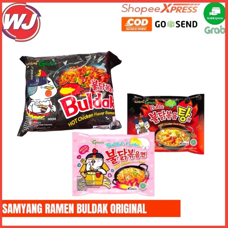 Jual SAMYANG BULDAK MIE KOREA ALL VARIAN | Shopee Indonesia