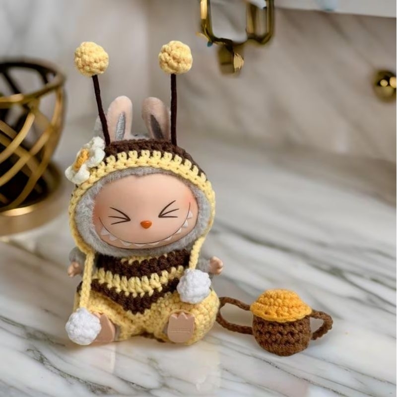 Jual HONEY BEE Baju Labubu Outfits V2 Dress Only Baju Boneka Labubu ...