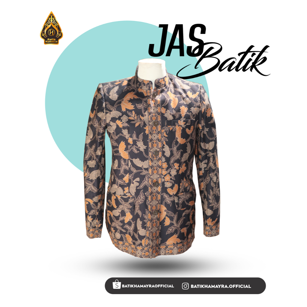 Jual BATIK HAMAYRA Jas Batik Pria |Jas Batik Pria Motif Custom | Shopee ...