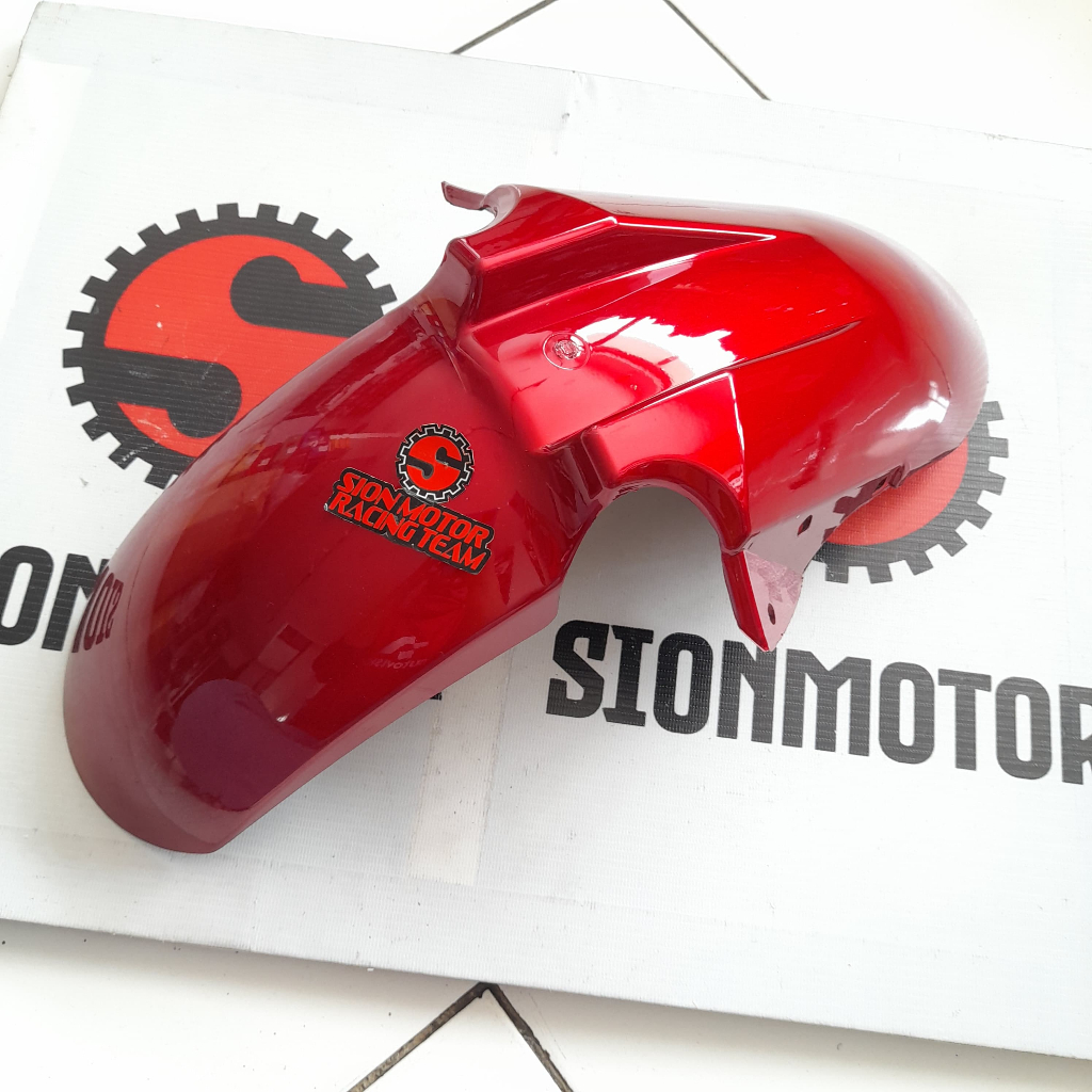 Jual Slebor Spakbor Depan Kawasaki Ninja 250 Fi Warna Merah | Shopee ...