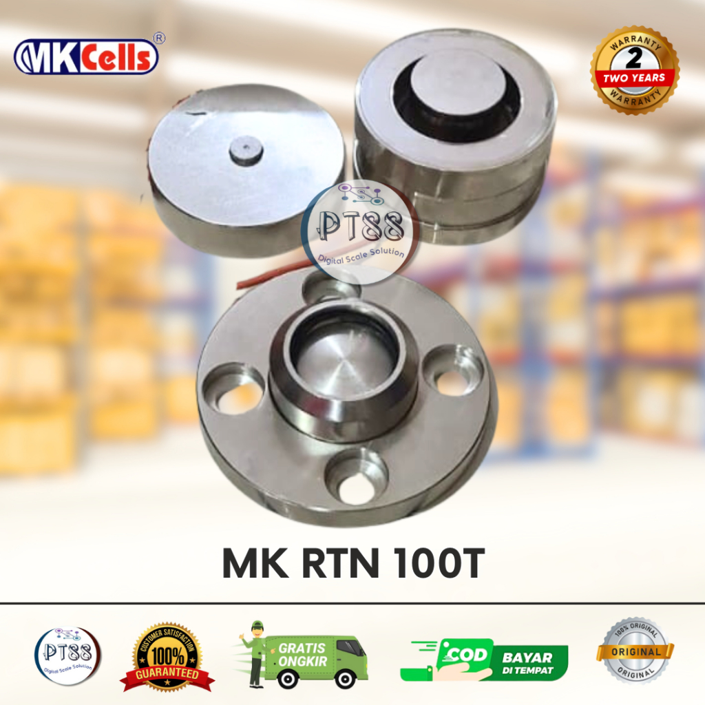 Jual Load cell tekan 100ton / MK-CELLS MK RTN Specials Load Cell 100ton | Shopee Indonesia