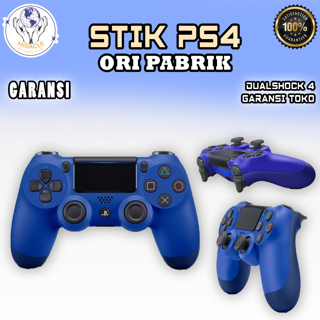 Jual Stick PS4 Original Pabrik - Stik PS4 OP Controller Wirelles Gaming ...