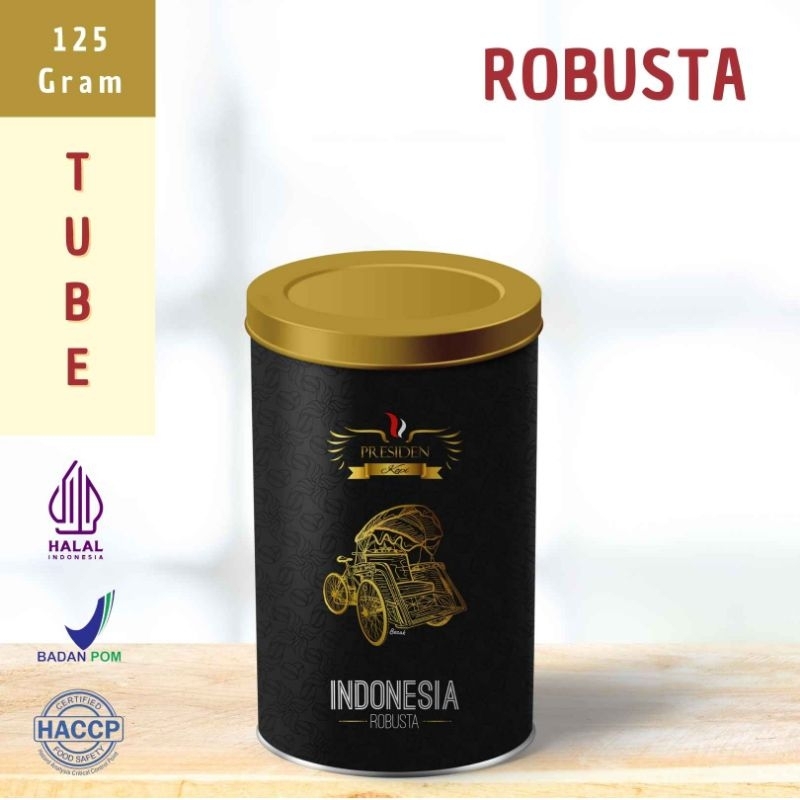 Jual Kopi Robusta Indonesia - tube edition 125 gram - Presiden kopi ...