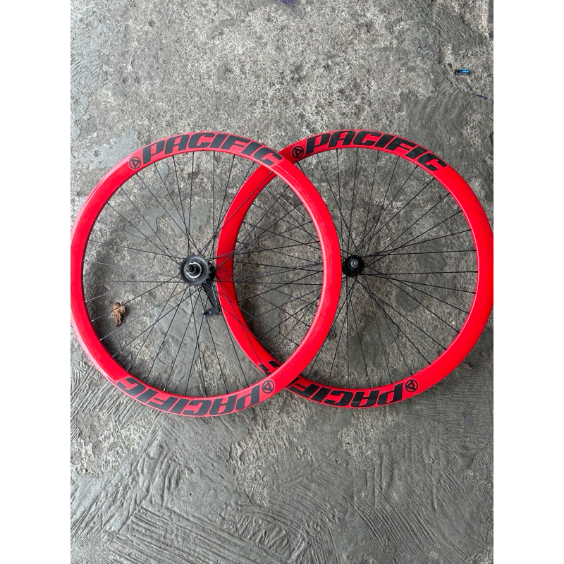 Jual wheelset velg jadi set fixie pacific rem terpedo ban 700 harga ...