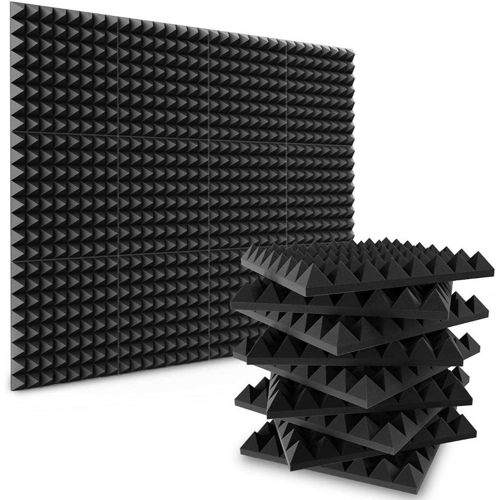 Jual Busa Peredam Suara Ruangan - Acoustik Foam Pyramid 50x50cm ...