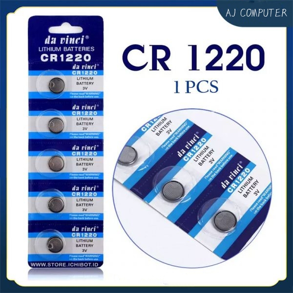 Jual Baterai Kancing Lithium CR1220 3V CR 1220 Per 1 Pcs | Shopee Indonesia