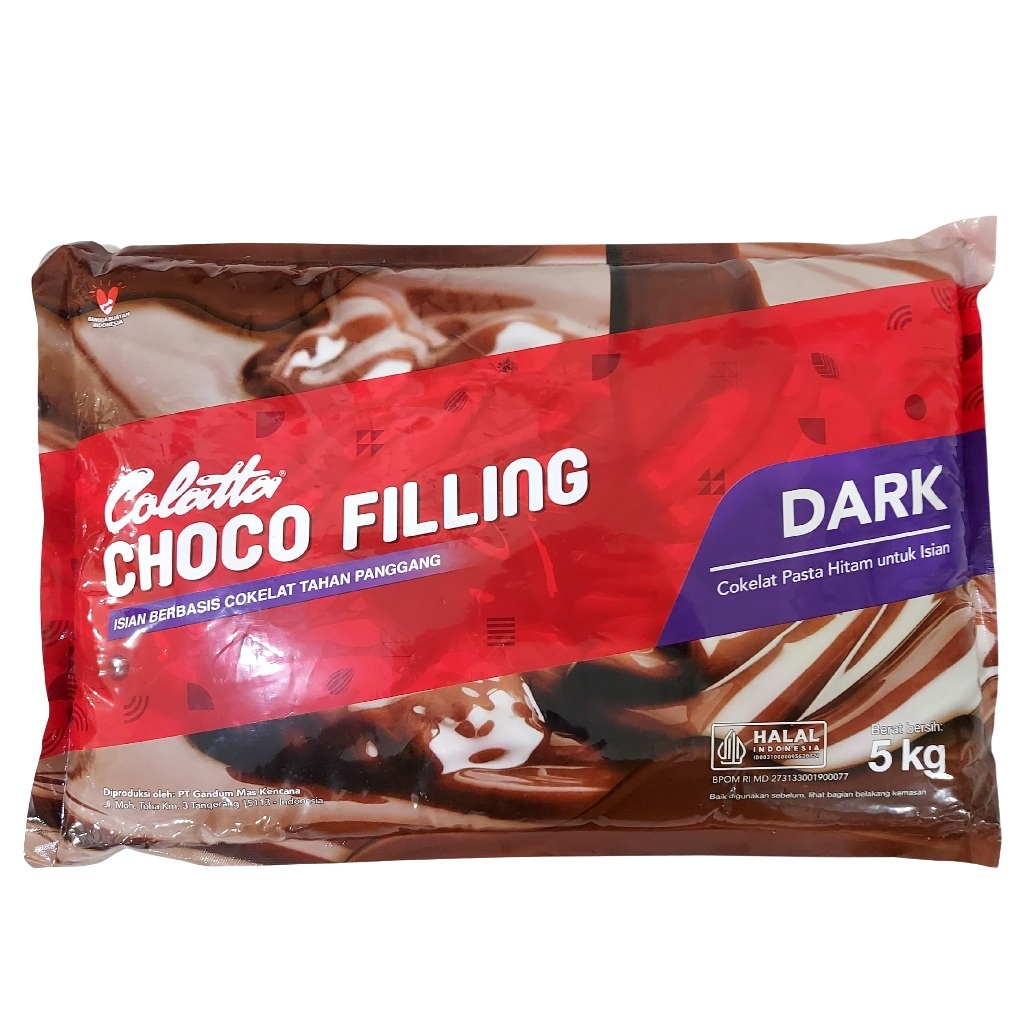 Jual Colatta Filling 5kg Choco Filling cokelat chocolate coklat paste ...