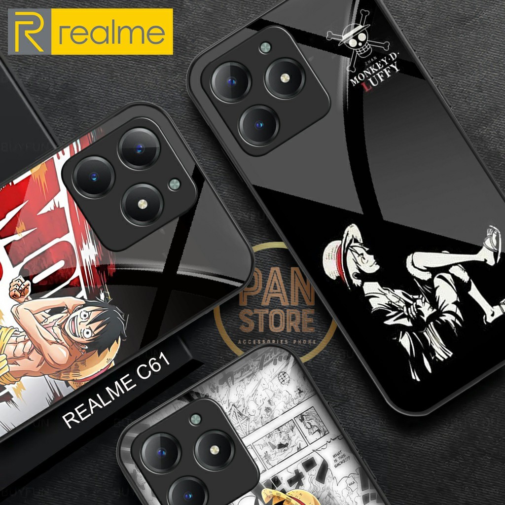 Jual Softcase Glossy Glass Realme C61 Terbaru 2024 Casing Handphone C61 ...