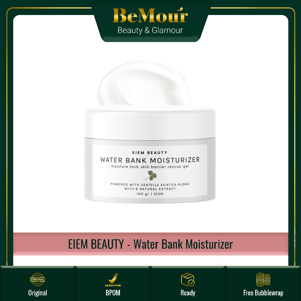 Jual EIEM BEAUTY - WATER BANK MOISTURIZER ( 30 | 100 g ) - Pelembab ...