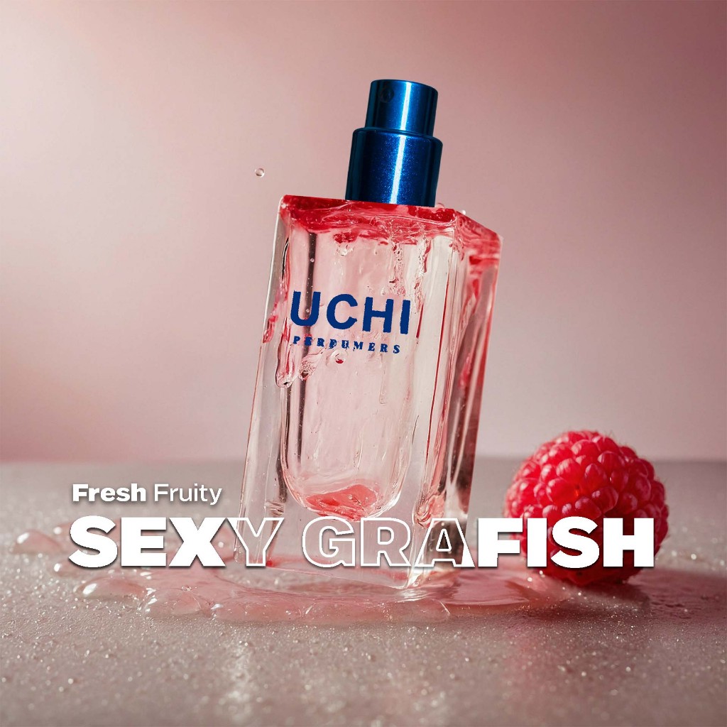 Jual Uchi Parfume | Sexy Grafish | Fresh - Fruity | 30ml 50ml 100ml | Shopee Indonesia