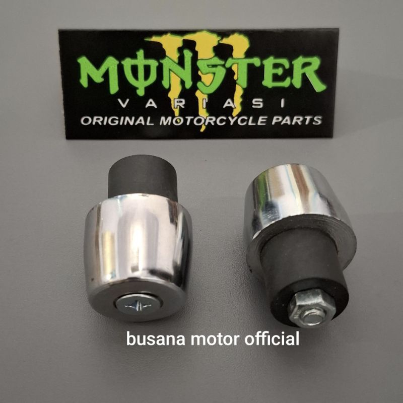 Jual jalu stang stir universal model Shogun besi chrome / bandul stang ...