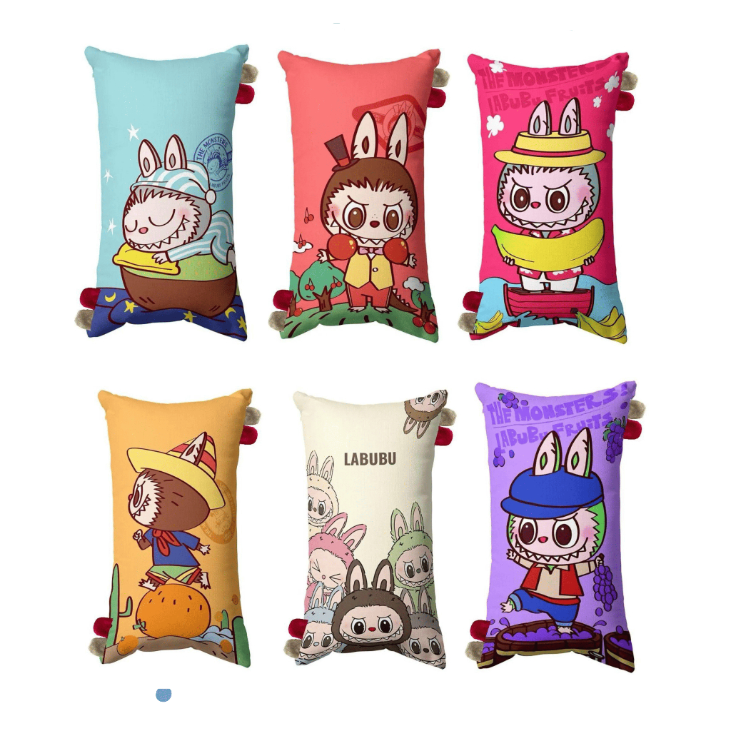 Jual Promo Bantal Custom Karakter Labubu 40x30 Bantal Yelvow Hadiah ...