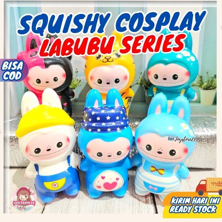 Jual Squishy Cosplay Labubu/Squishy Labubu/Squishy Karakter Labubu ...
