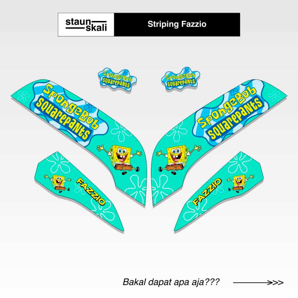 Jual Striping Fazzio Variasi (17) Full Body Custom Original 2022 2023 ...