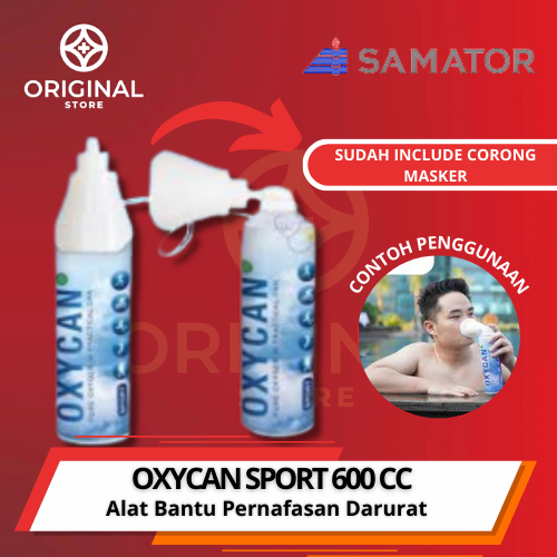 Jual OXYCAN Oksigen Portable Tabung Kaleng Kecil 500cc | Shopee Indonesia
