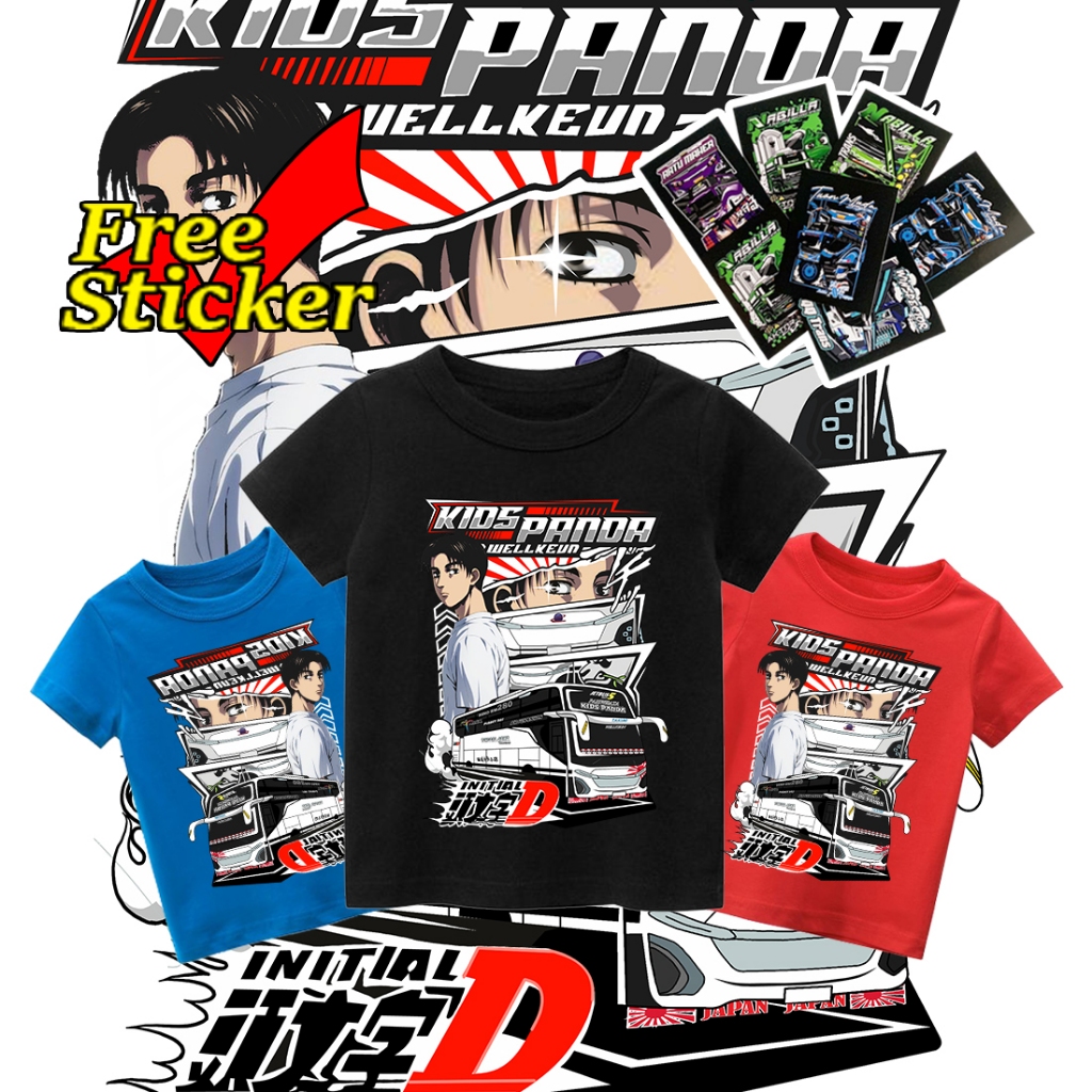 Jual Baju Anak Bus KIDSPANDA JETBUS 5 Vektor Bus kaos Anak Telolet Laki Laki 1-12 tahun | Shopee ...