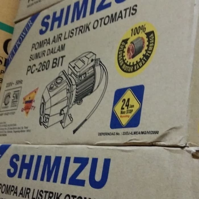Jual Shimizu PC 260 BIT Pompa Air Jet Pump pc260 shimizu TANPA TABUNG | Shopee Indonesia