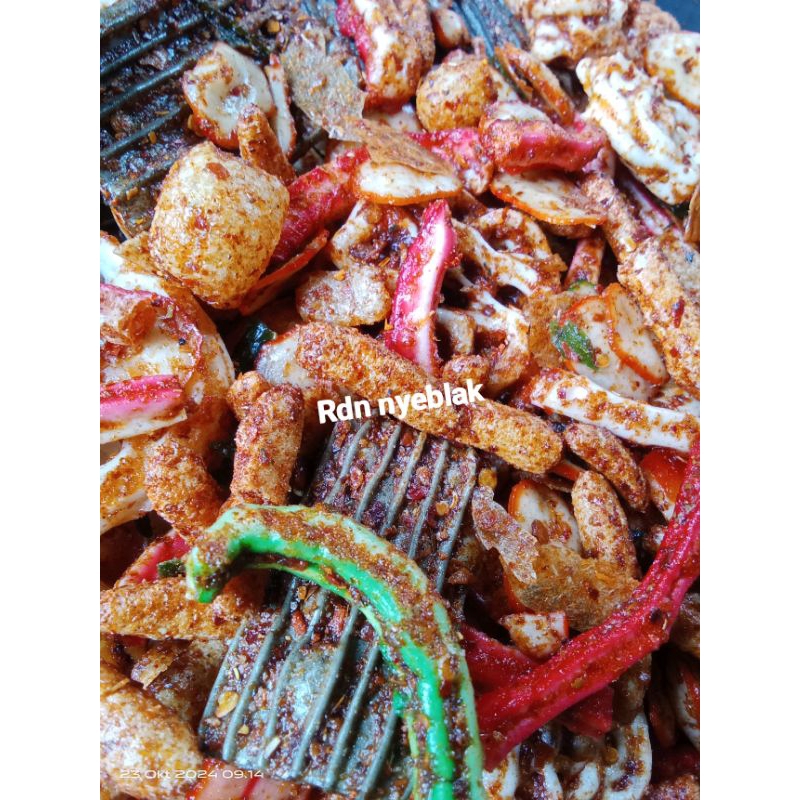 Jual promo 250 grm. seblak campur. seblak mix daun jeruk aneka seblak ...