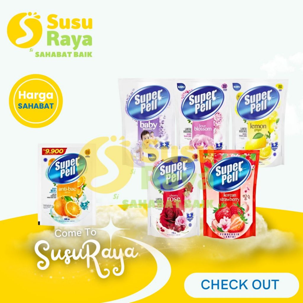 Jual SUPERPEL SUPER PEL KOREAN STRAWBERRY/ANTI BAC CITRUS/BABY LAVENDER/LOVE BLOSSOM/ROSE/LEMON ...