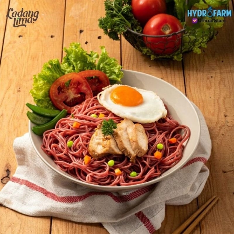 Jual Ladang Lima - Beet Veggie Noodle / Mie Sayur Beet Gluten Free ...