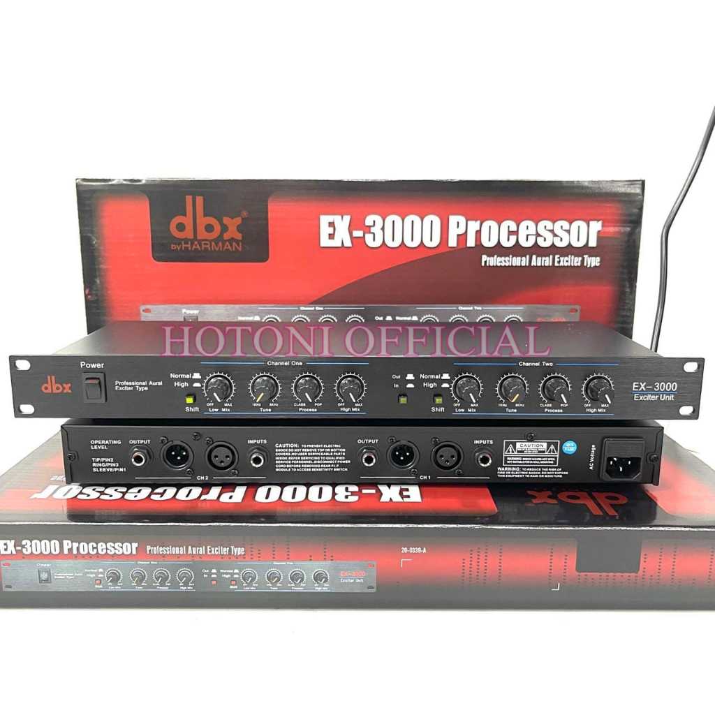 Jual Processor DBX EX 3000 Audio Prosessor Audio Dbx Ex3000 Grade A ...