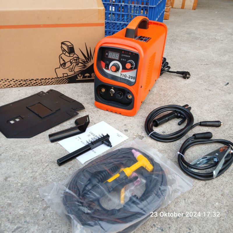 Jual MESIN TIG 200 ACDC Pulse Travo Las Aluminium GAS Argon WSME200S AC ...