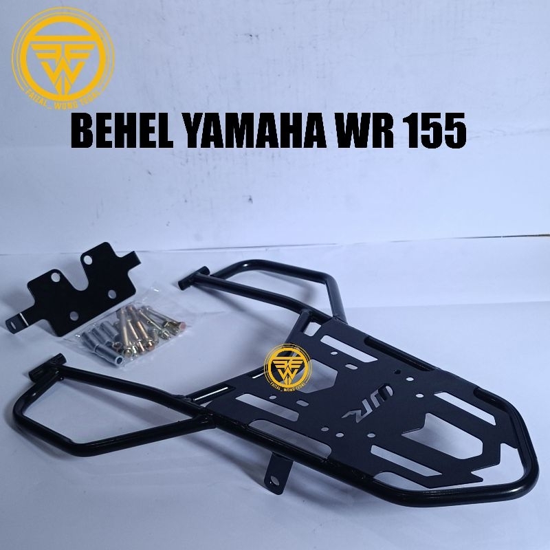 Jual Behel Belakang Yamaha WR155 WR 155 Bracket Belakang Untuk Menaruh ...