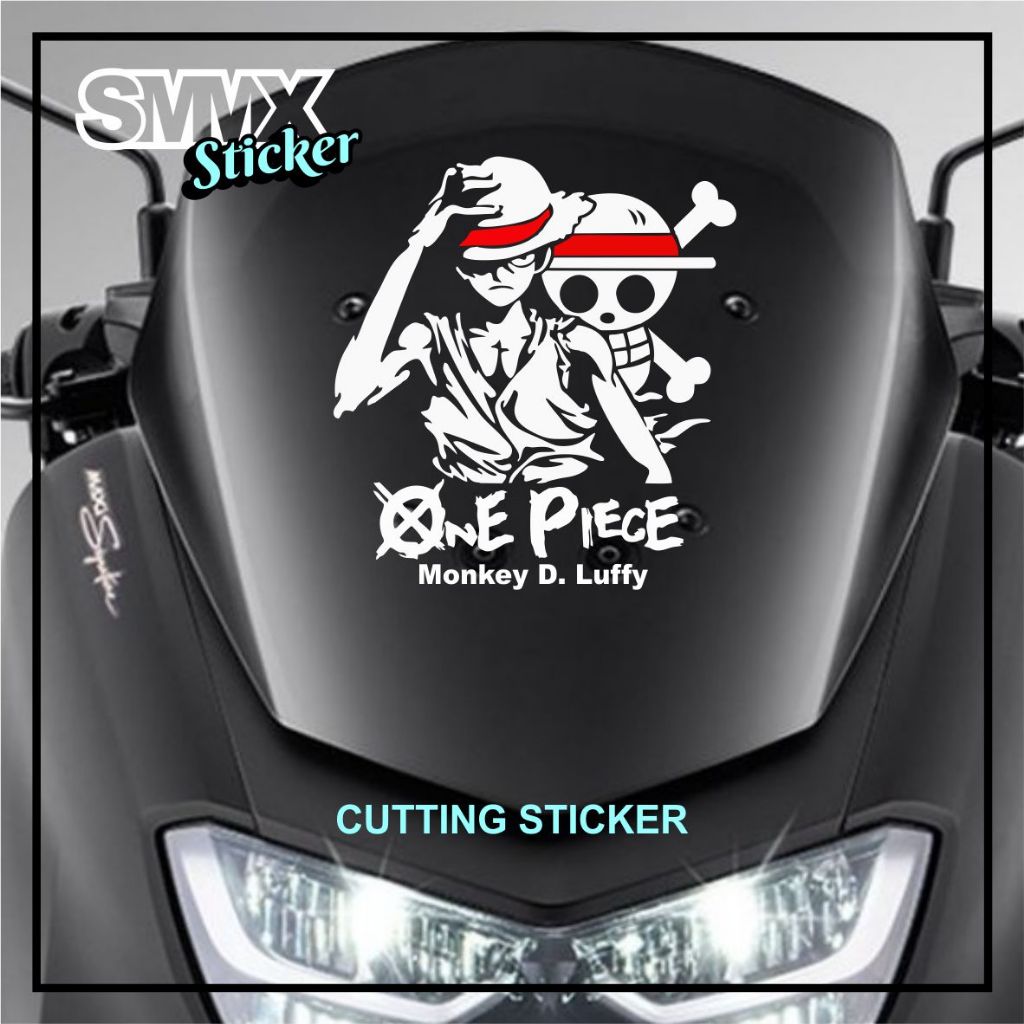 Jual Cutting Sticker Stiker One Piece Monkey d.Luffy | Shopee Indonesia
