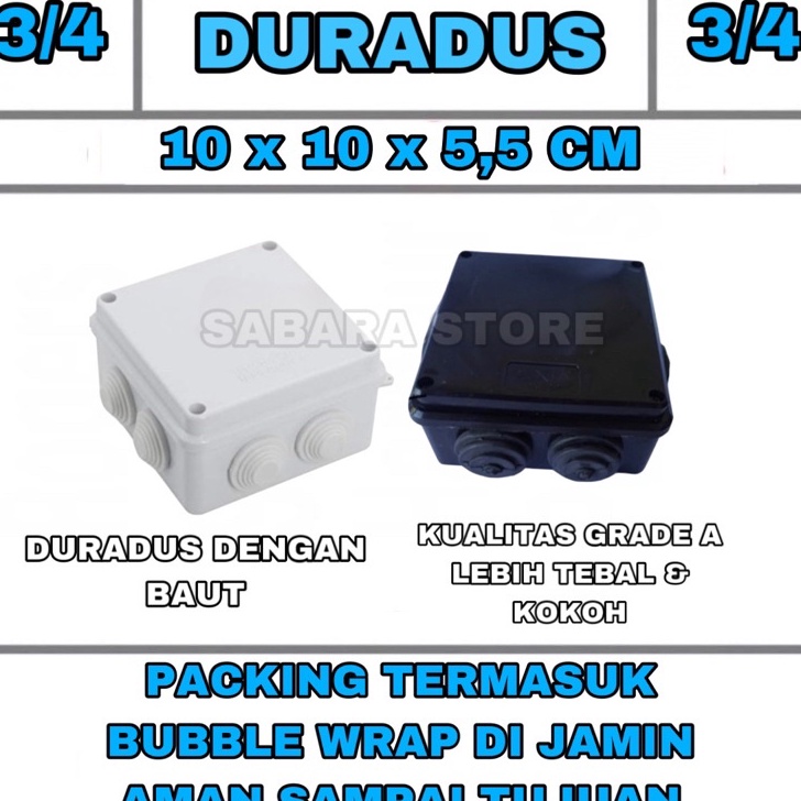 Jual Doradus Dorados Duradus Junction BOX CAMERA CCTV 34 waterproof ...
